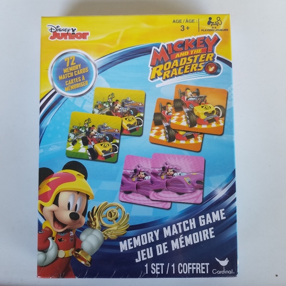 Disney | Toys | Matching Game Disney Junior Mickey And The Roadster ...